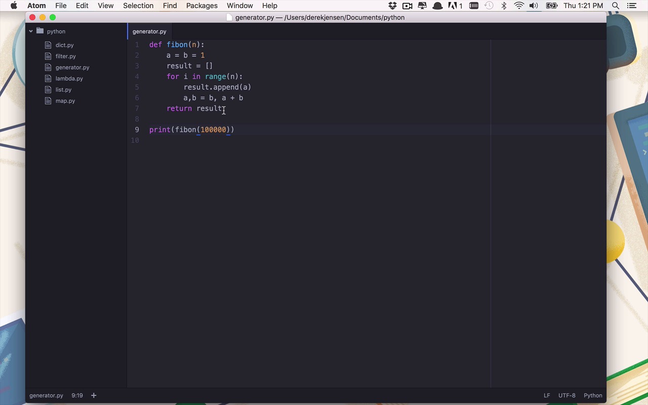 Data Handling With Python - Generators Data Handling With Python - Generators