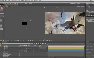 Camera Flythrough In After Effects - Lighting The Scene