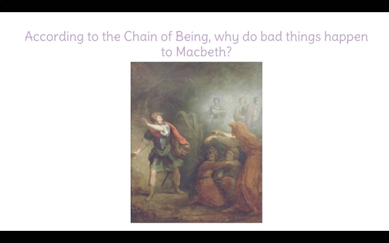Macbeth and the Chain of Being | IL Classroom