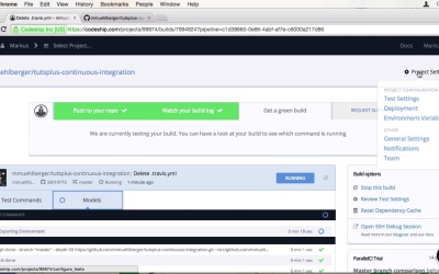 Continuous Integration Workflow - Codeship Overview