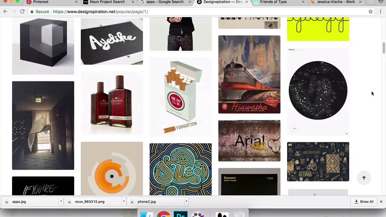 Creative Typography - Mood Boards