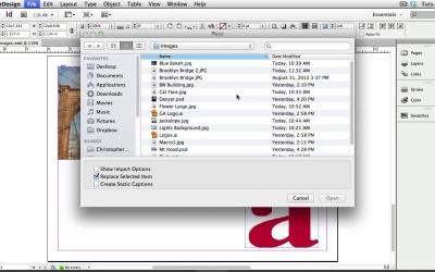 InDesign Fundamentals - Images I - Placing and Fitting