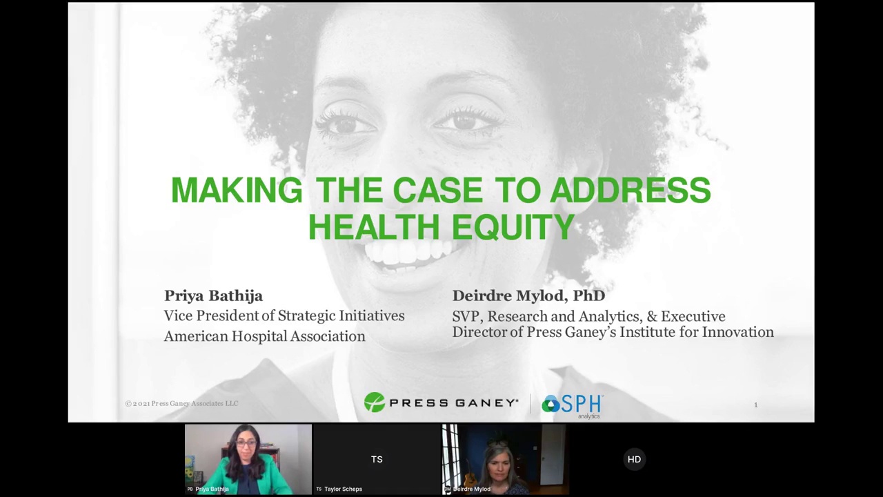 Making the Case to Address Health Equity