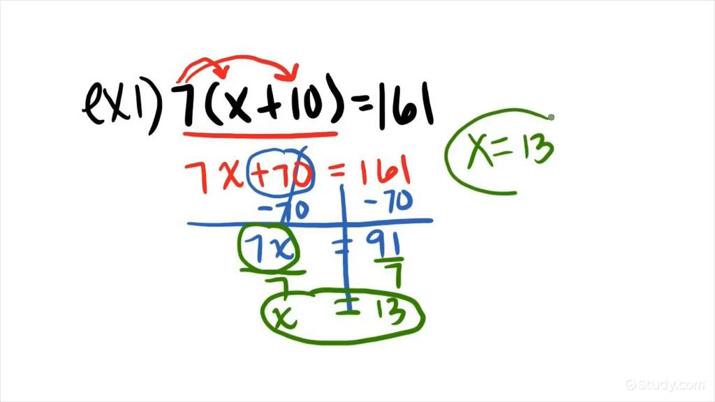 how-to-solve-an-equation-with-parentheses-algebra-study