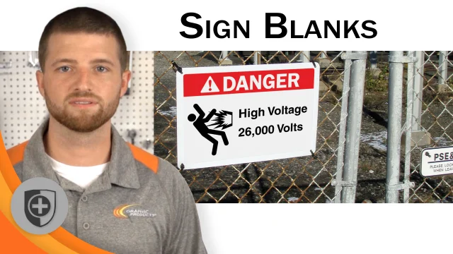 OSHA CAUTION Header Yellow Sign - DuraLabel