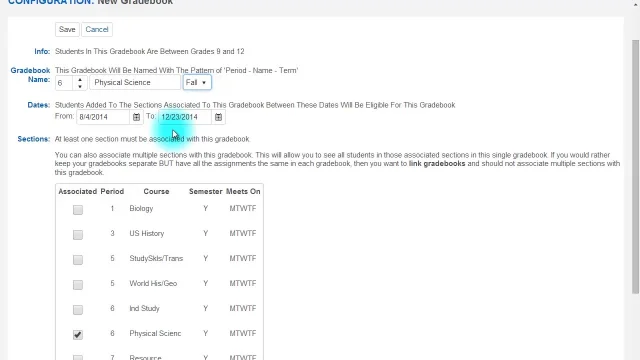 Gradebook Video - Add Gradebook : Aeries Software