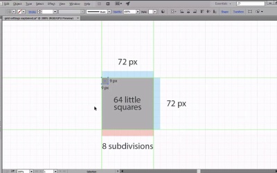 Creating Pixel-Perfect Icons in Adobe Illustrator - Introducing the Grid