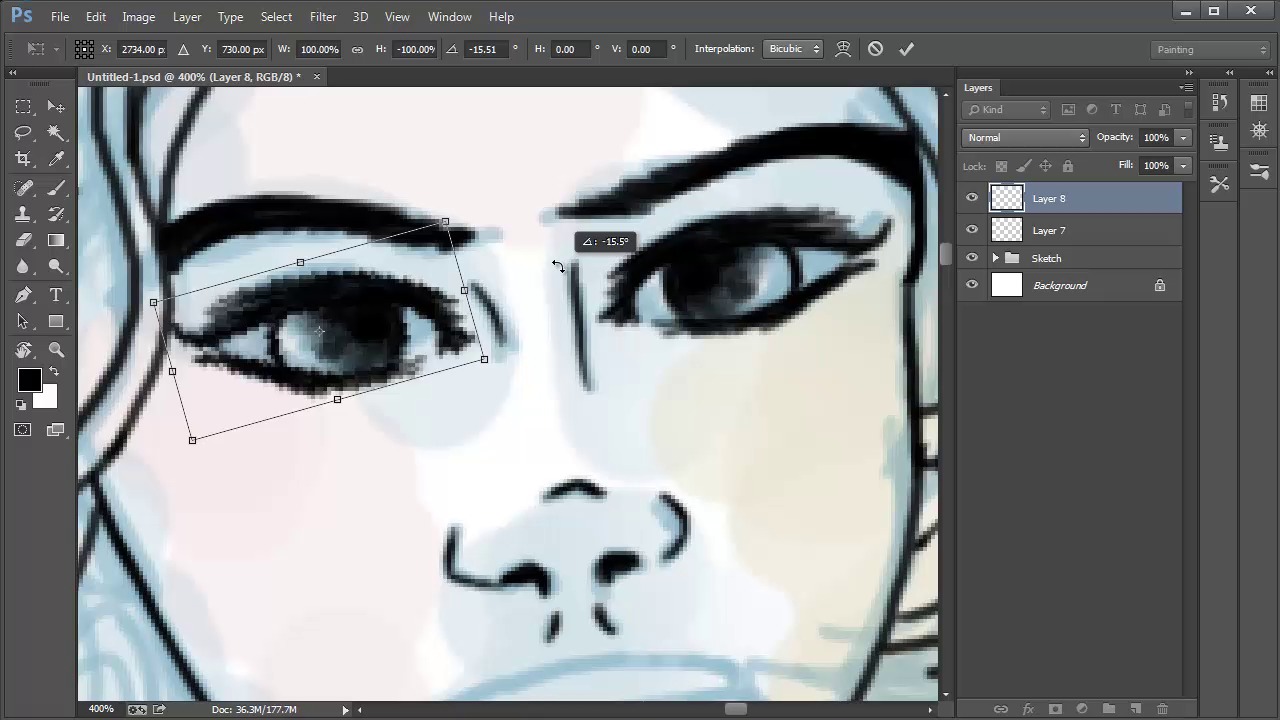 The Fundamentals of Digital Painting - How to Create Line Art