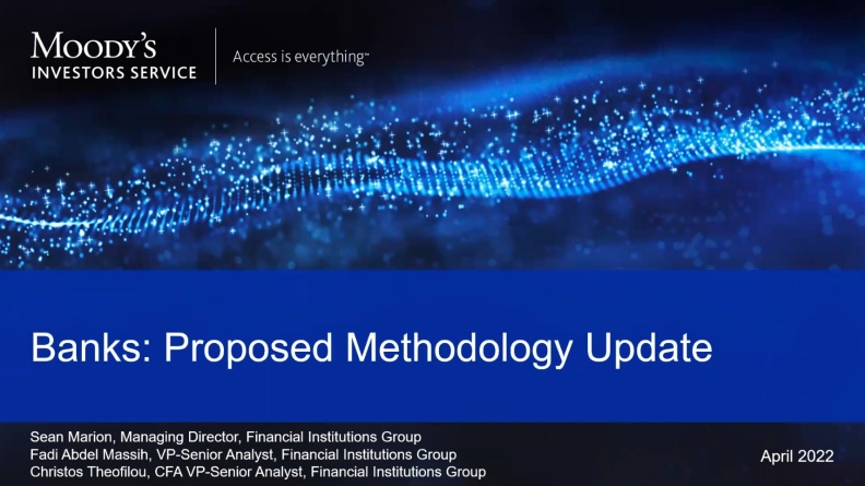 Banking Methodology RFC (APAC/EMEA Edition) | Moody's Events