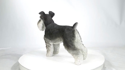 HI-LINE GIFT Standing Miniature Schnauzer Statue, 13.19-in - Chewy.com