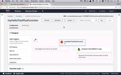 Create Your Own Alexa Skill - AWS Lambda Walkthrough