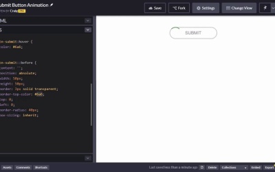 Practical Web Animation - Submit Button Animation