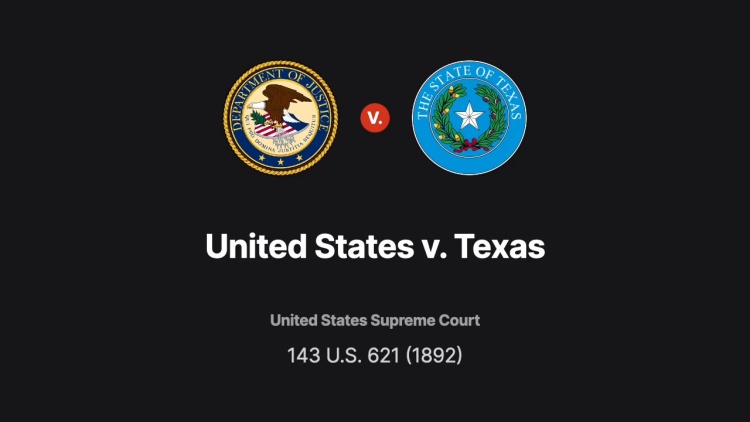 United States v. Texas, 143 U.S. 621, 12 S. Ct. 488, 36 L. Ed. 285 ...