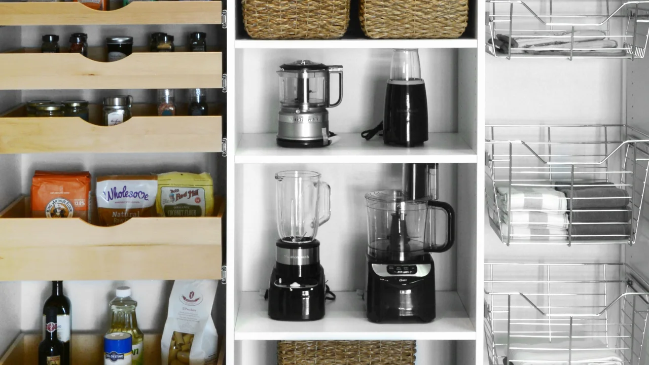 Space Saving Kitchen Appliances System