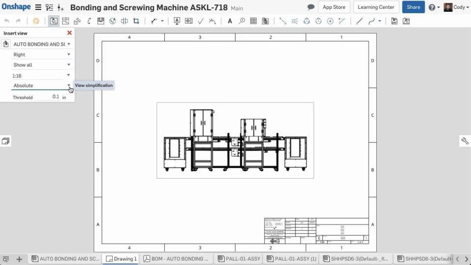 Tech Tip: Simplifying the Drawing View