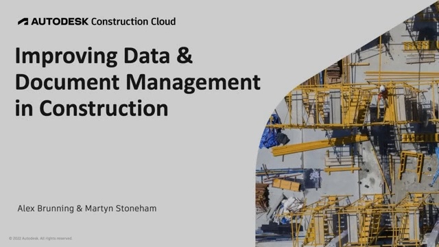 Improving Data and Document Management in Construction