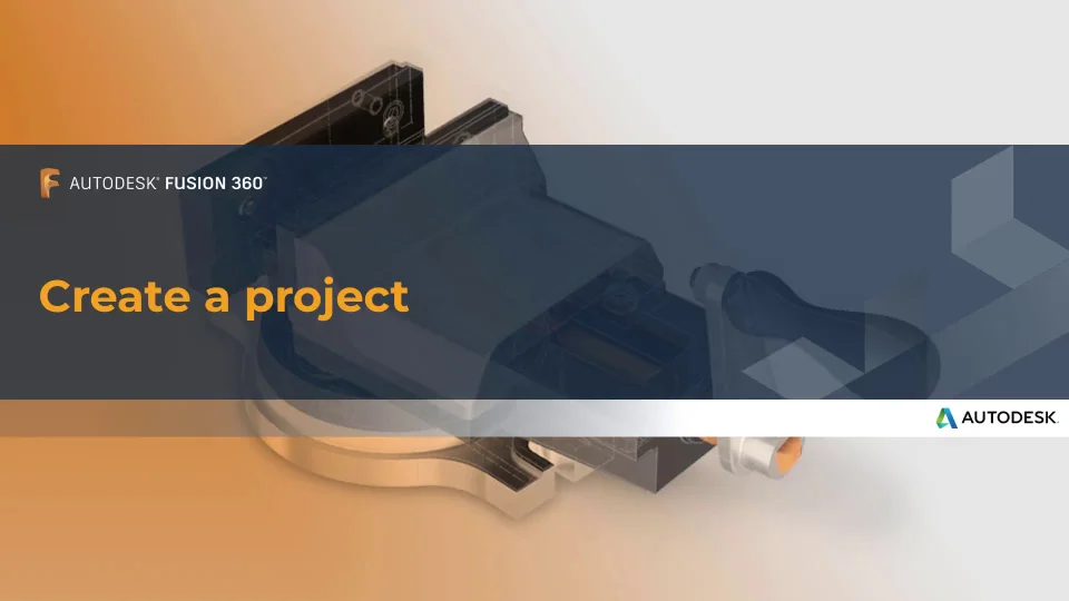Fusion 360 Help | Working with files and projects | Create a project ...