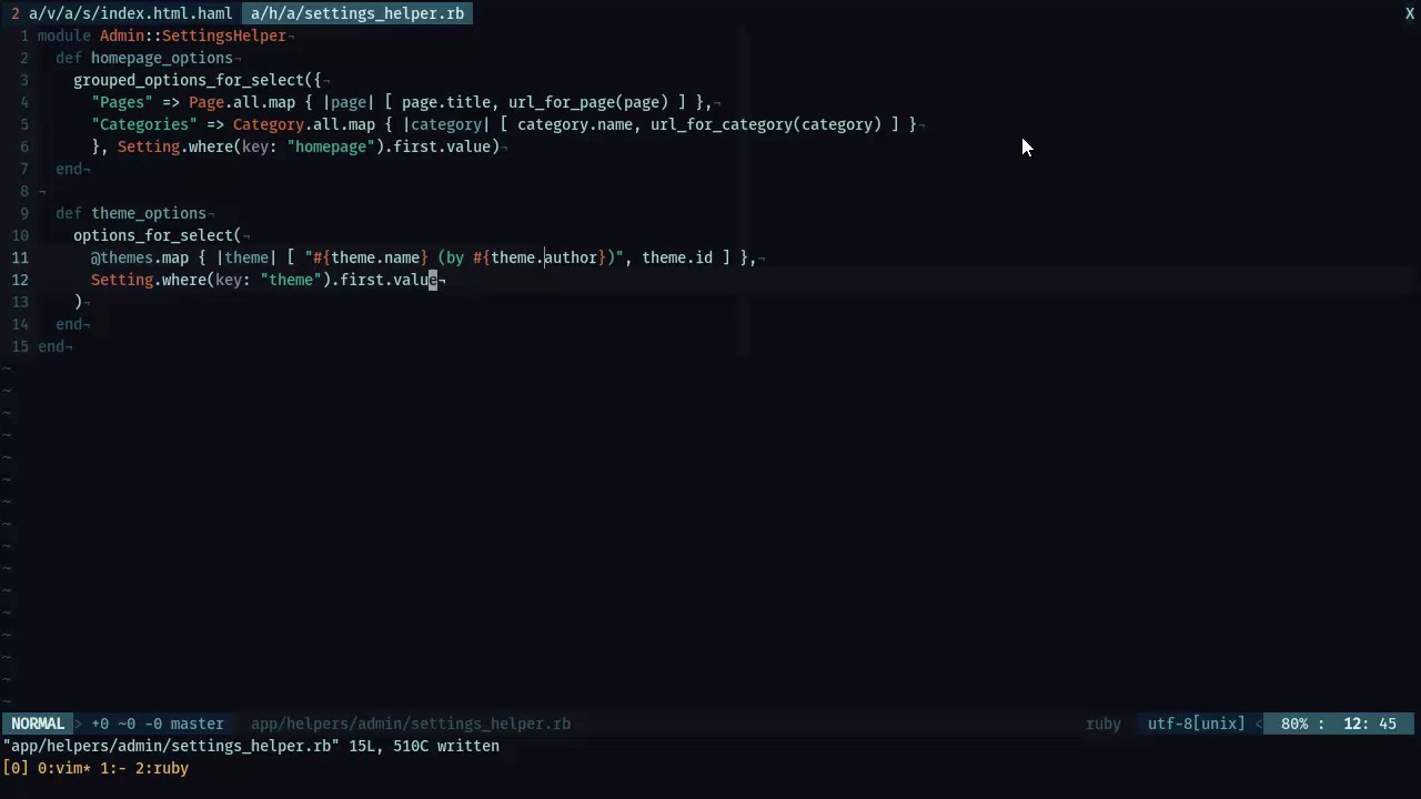 Build a CMS With Rails - Settings: Part 1