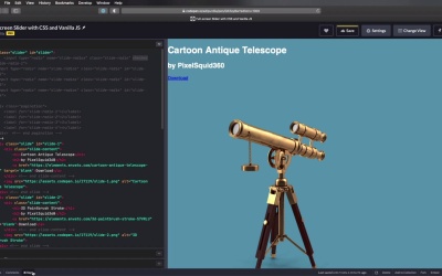 How to Create a Full-Screen Slider With CSS and Vanilla JavaScript - Simplifying the Markup With ...