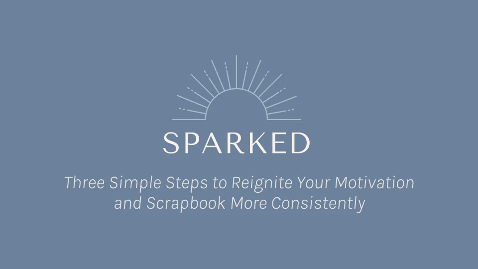 SPARKED | Workshop - Confirmation - Simple Scrapper SPARKED | Workshop - Confirmation - Simple Scrapper