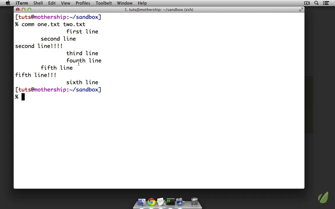 Advanced Command Line Techniques - Comparing Files Advanced Command Line Techniques - Comparing Files