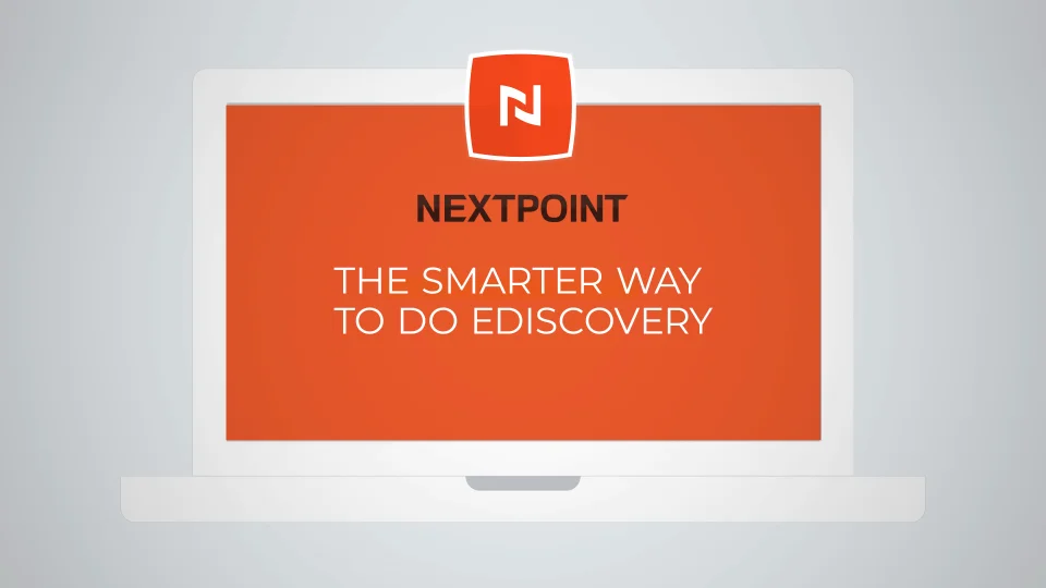 Smarter eDiscovery Video - Nextpoint