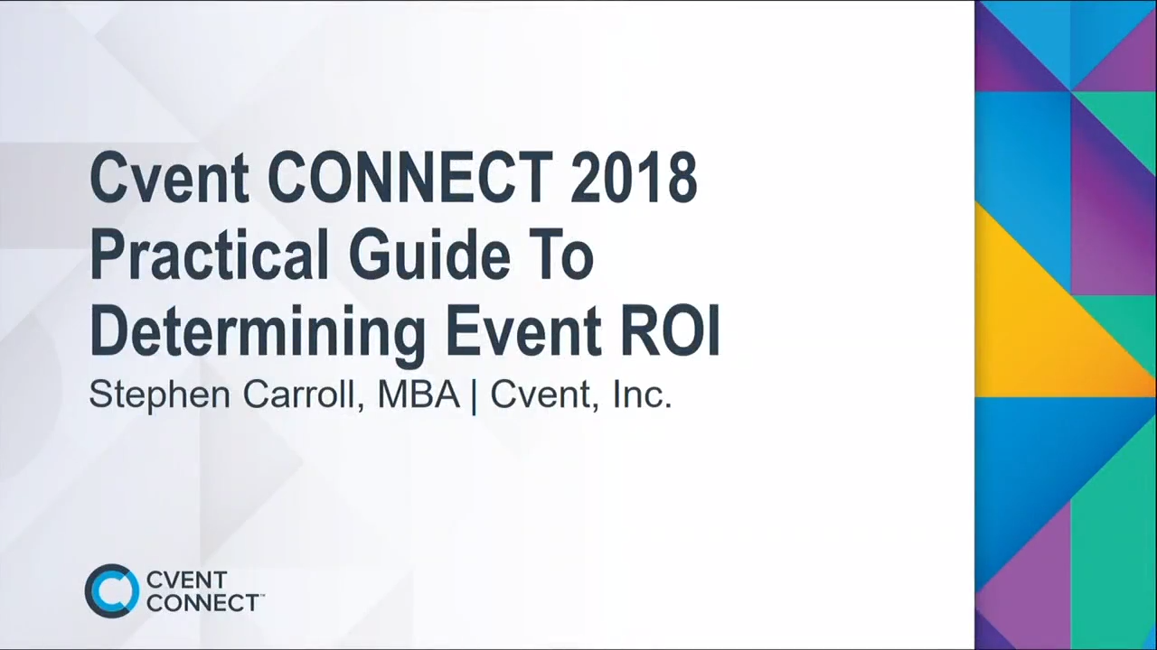 A Practical Guide to Determining Event ROI