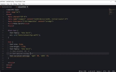 Up and Running With Variable Fonts - Font Optical Sizing