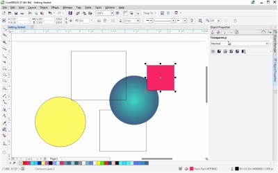 Getting Started With CorelDRAW - Object Properties