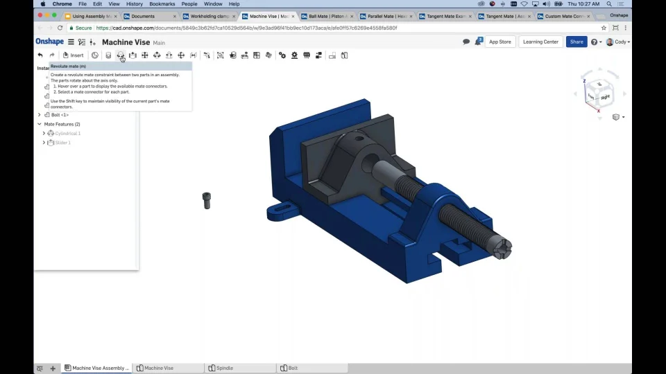 Using Assembly Mates