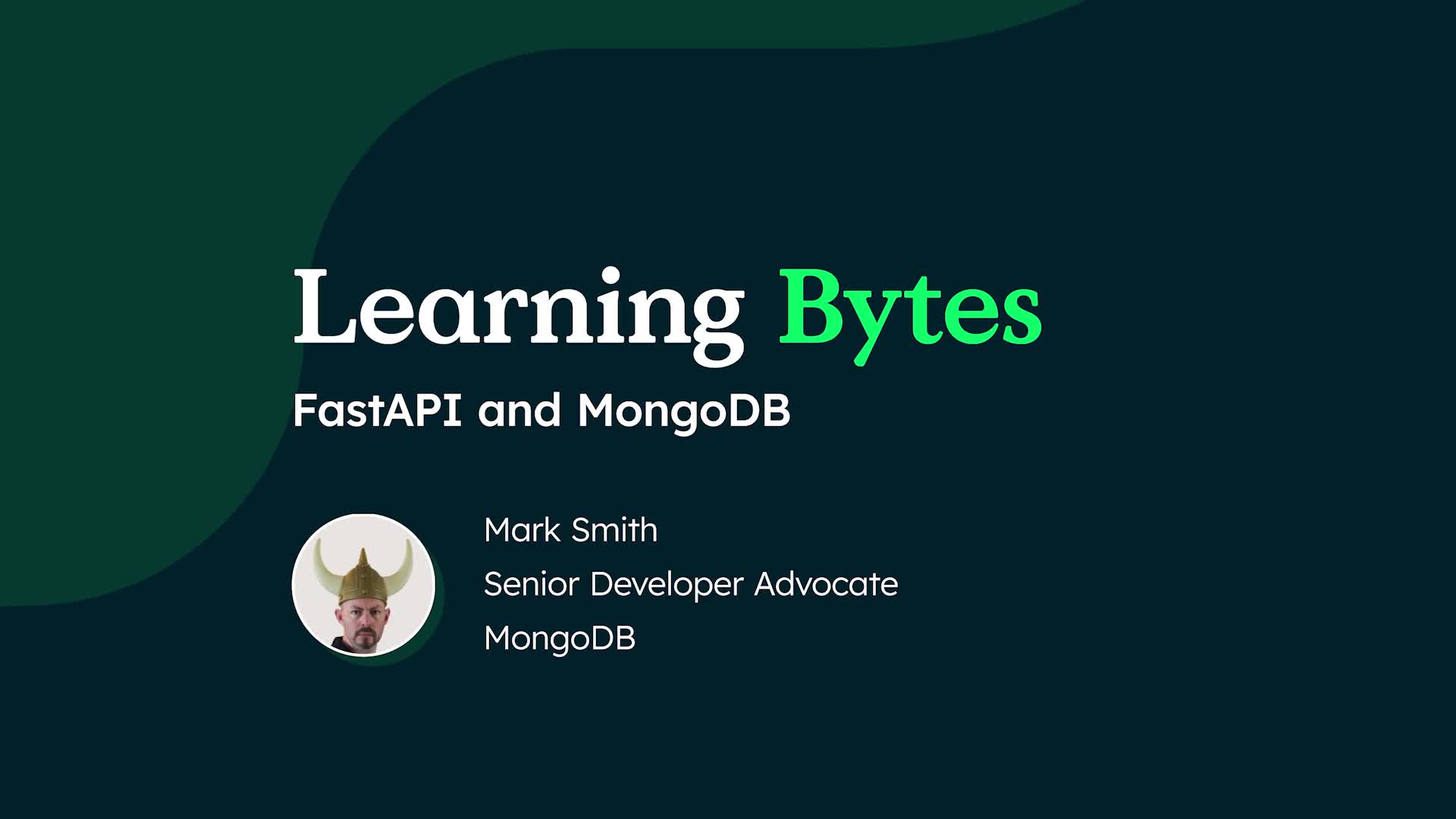 FastAPI and MongoDB - Learn | MongoDB FastAPI and MongoDB - Learn | MongoDB