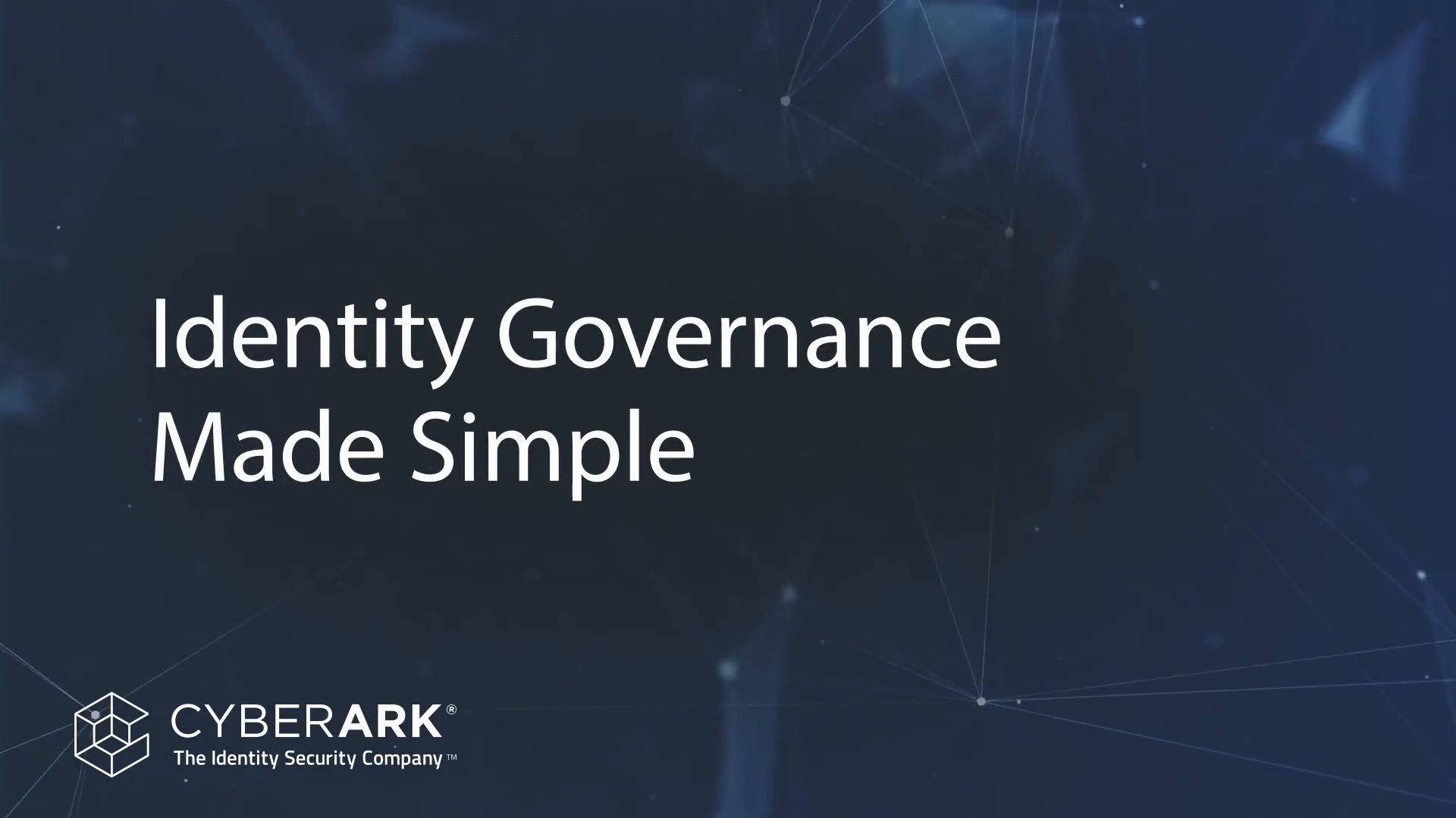 Identity Governance Made Simple