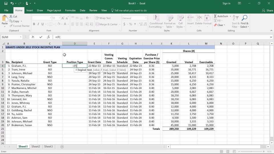IF Functions - Excel & Data Analysis