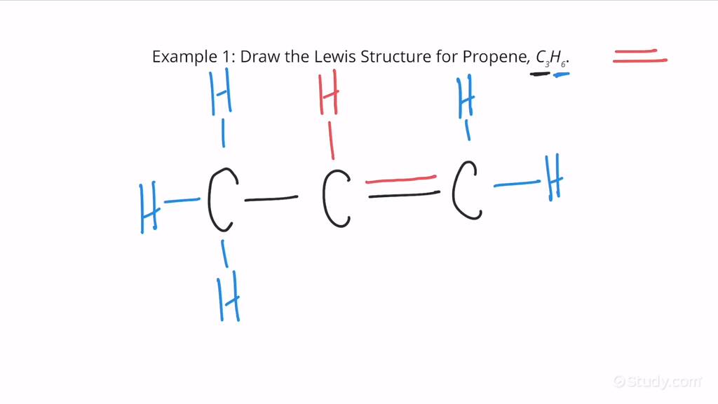 How to Draw Lewis Structures for Simple Organic Compounds | Chemistry ...
