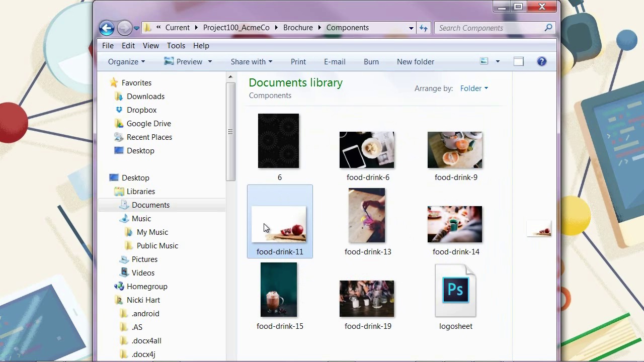 Pro Print Design Workflow - Assembling Assets