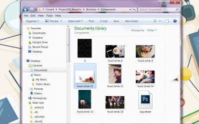 Pro Print Design Workflow - Assembling Assets