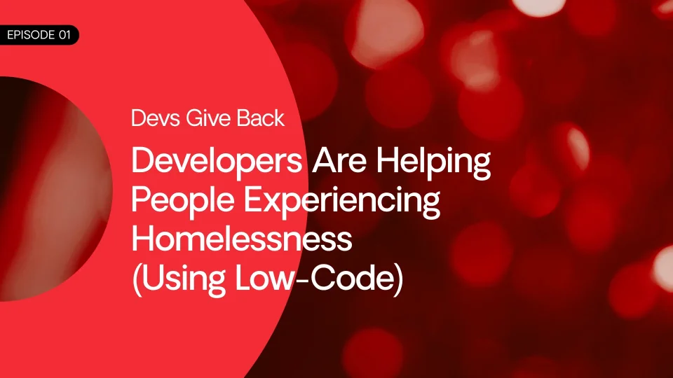 Making the world a better place with OutSystems