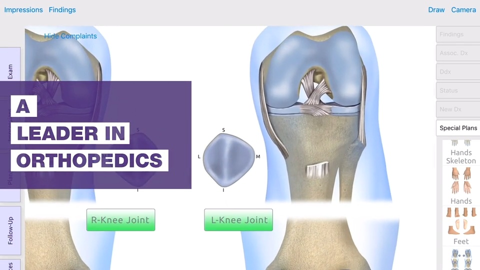 modmed Orthopedics Featuring EMA®, the #1 orthopedic-specific EHR system