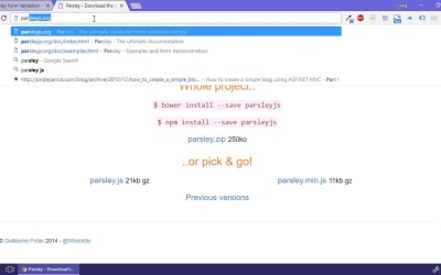 Form Validation With Parsley - Setting Up Your Files