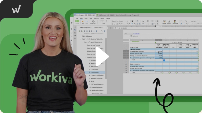 Workiva Platform | Integrated GRC, ESG & Financial Reporting