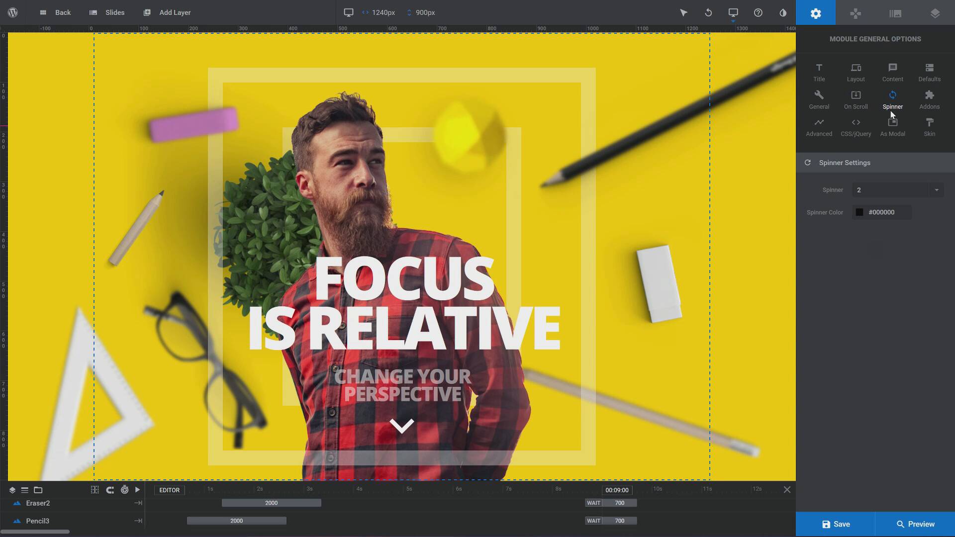 The Ultimate Guide to Slider Revolution - Changing Spinners / Preloaders