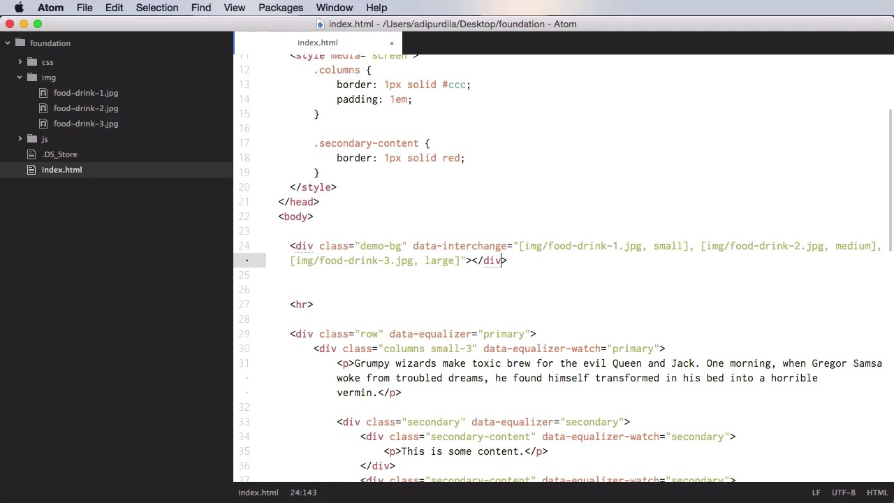 Getting Started With Foundation 6 - Plugins