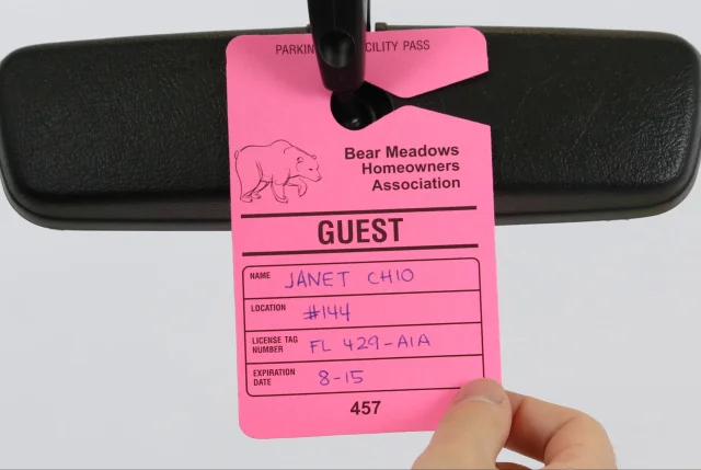 Temporary Parking Passes – Customize Online