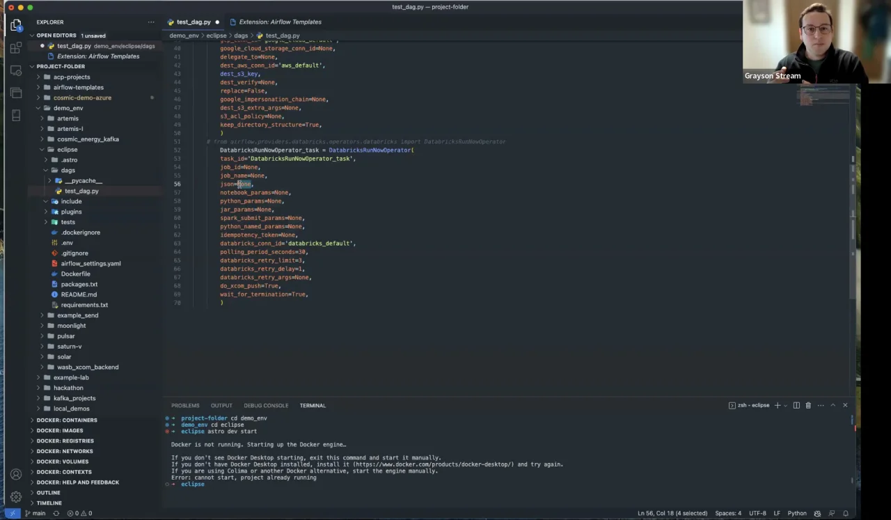 The Airflow Templates VS Code Extension - Video The Airflow Templates VS Code Extension - Video