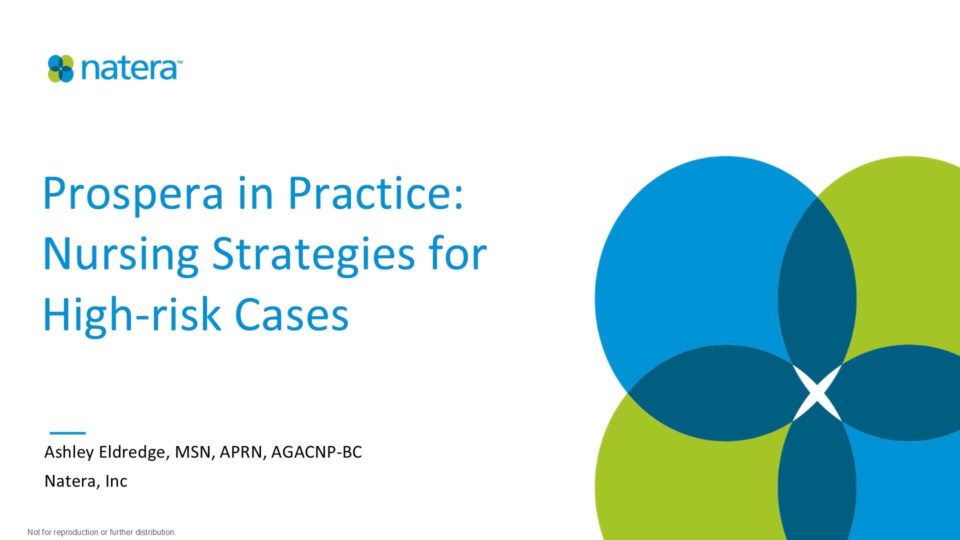 Prospera in Practice: Nursing Strategies for High-Risk Cases