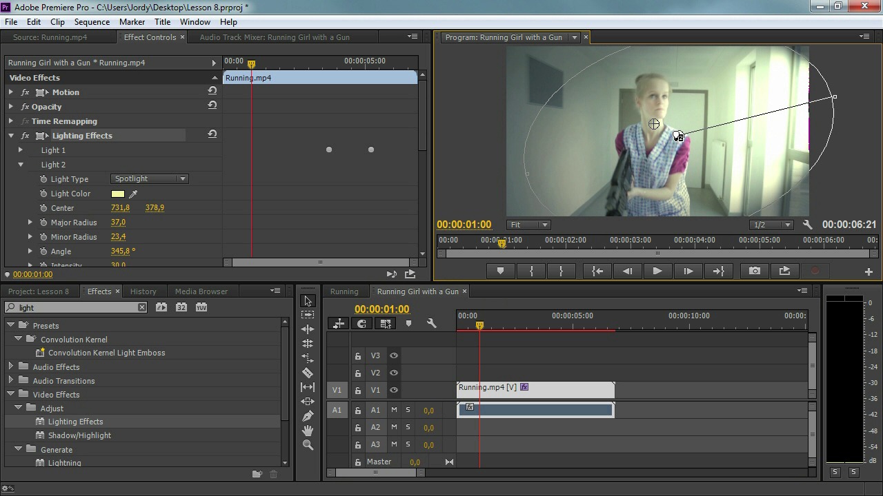 Special Effects in Premiere Pro - Light Effects