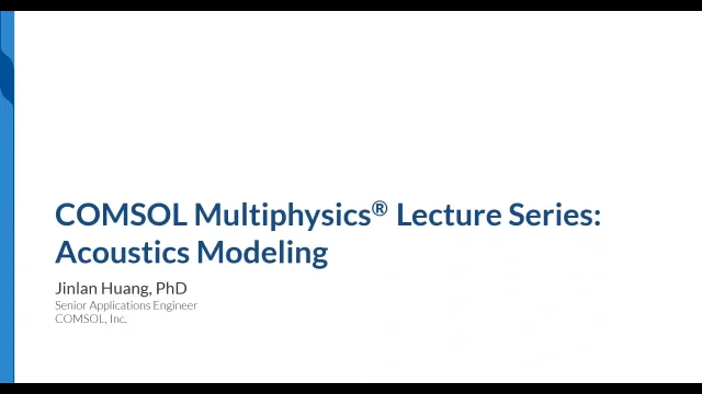 Meshing and Solving Pressure Acoustics Models