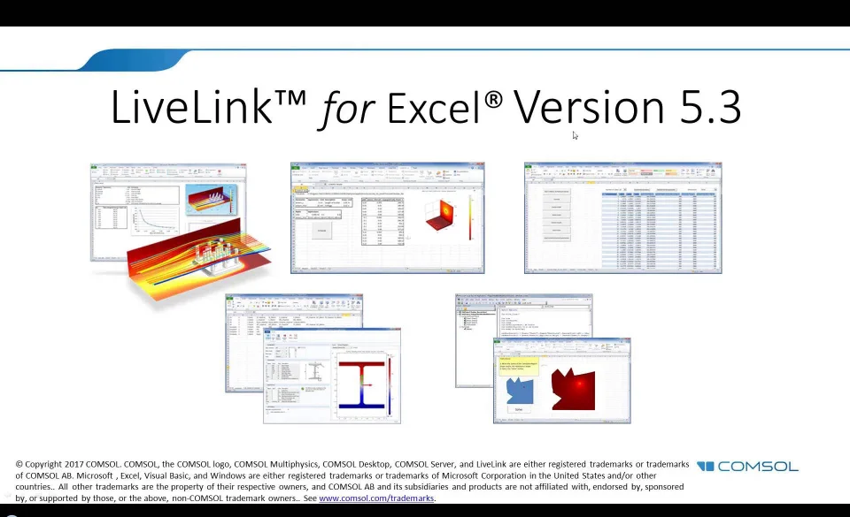 Introduction to LiveLink™ for Excel® in 18 Minutes