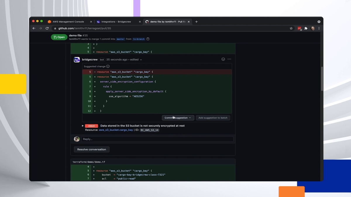 Bridgecrew Demo: Getting started with Codified Cloud Security