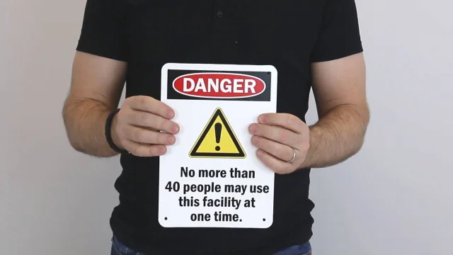 Custom Danger Signs | OSHA & ANSI Custom Danger Signs